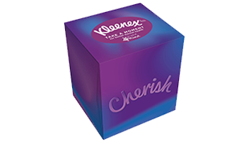 Kleenex® Take a Moment Collection Cube Tissues| Kleenex®